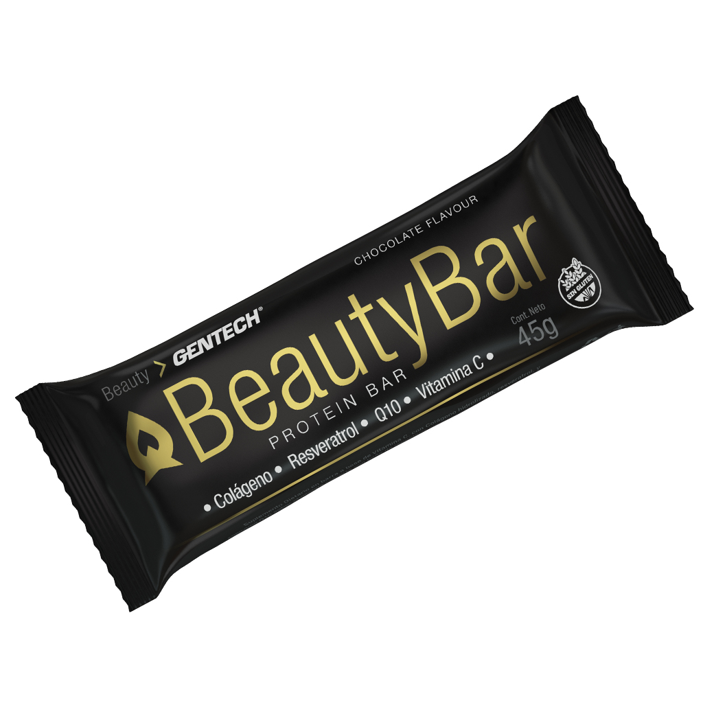 Beauty Bar Gentech Colágeno, Resveratrol, Q10 y Vitamina C.